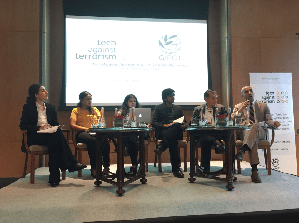 Tech Against Terrorism & GIFCT Workshop in Delhi, India - November 2019
